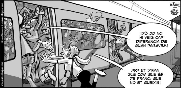 Tira cómica. Albercocs i Cireres 2022/09/02