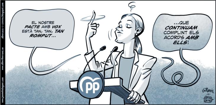 Tira cómica. Albercocs i Cireres 2024/09/04