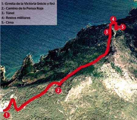 Senderismo en Mallorca: la Penya Roja