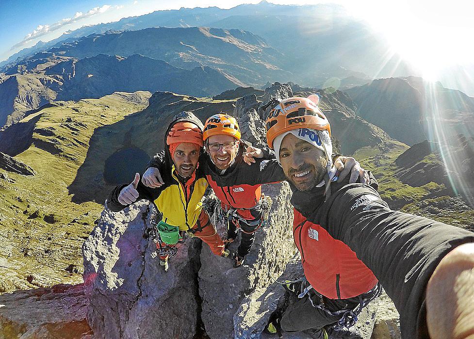 Escalada: Los hermanos Pou abren otra vía en Perú