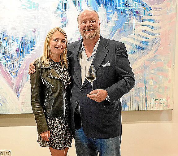 Esteban Mercer, entre amigos: Exposición de Icon Zar