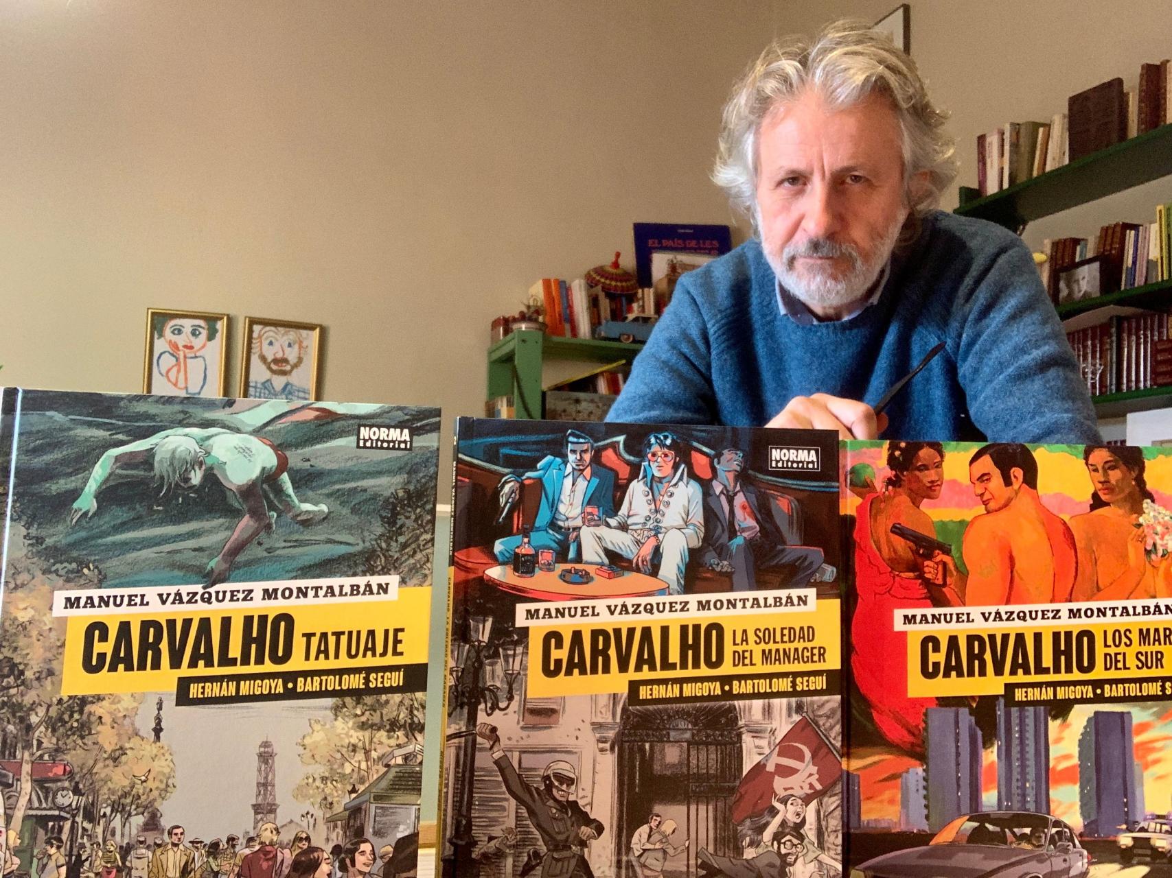 «Pepe Carvalho quema libros porque la cultura lo ha alejado del mundo»