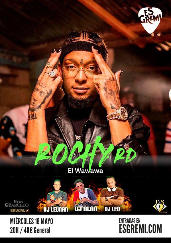 Rochy Rd El Wawawa ofrece su espectacular directo en Es Gremi