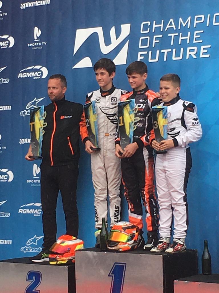 Karting: Lucas Fluxá, segundo en Suecia