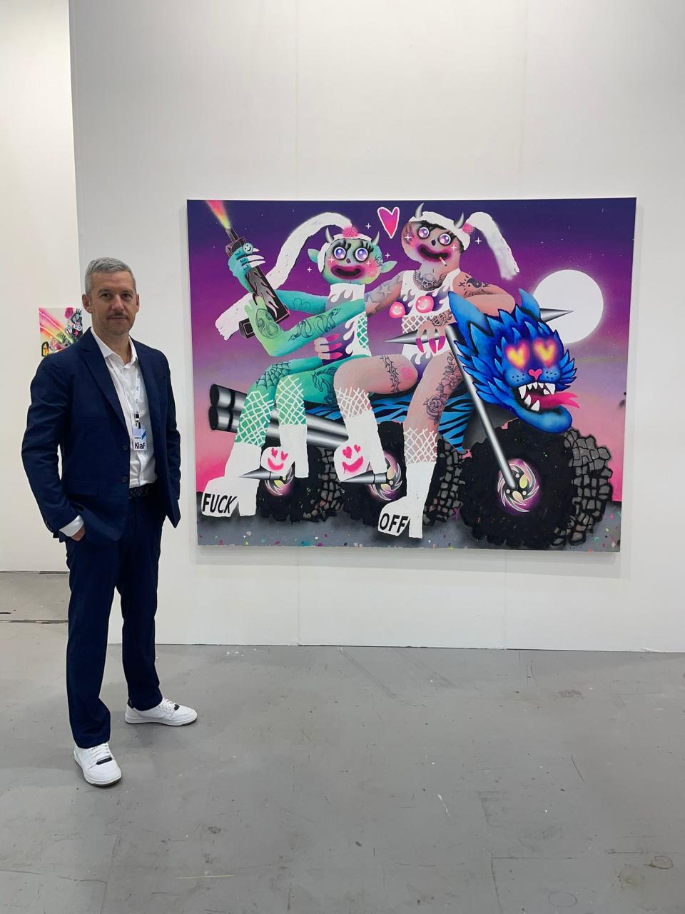 El universo de Bel Fullana se exhibe en la feria Kiaf de Seúl con la Fran Reus