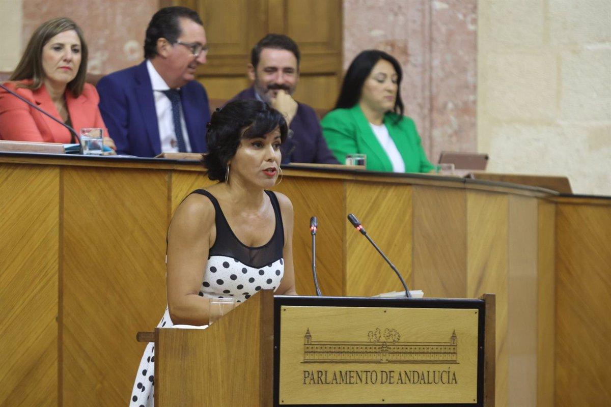 Teresa Rodríguez propondrá a Moreno un decálogo de acuerdos para que ...