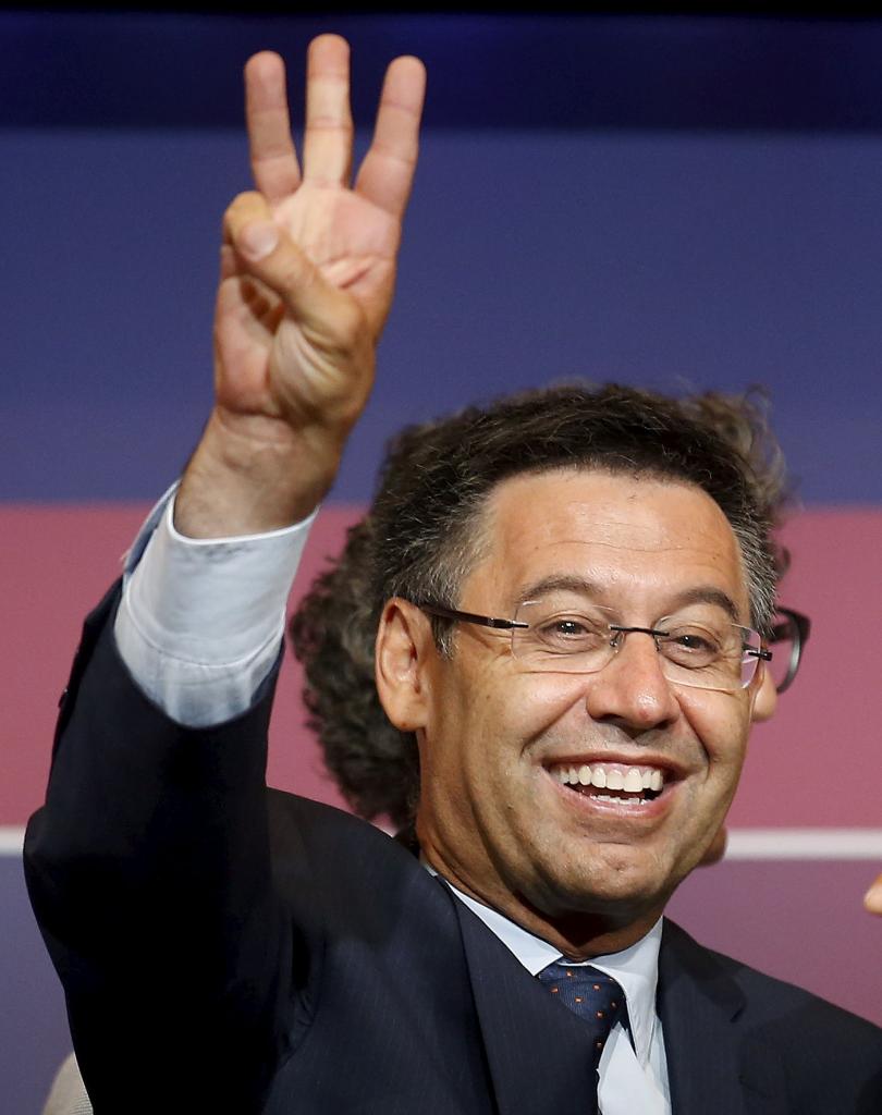 Josep Maria Bartomeu, presidente del Barça