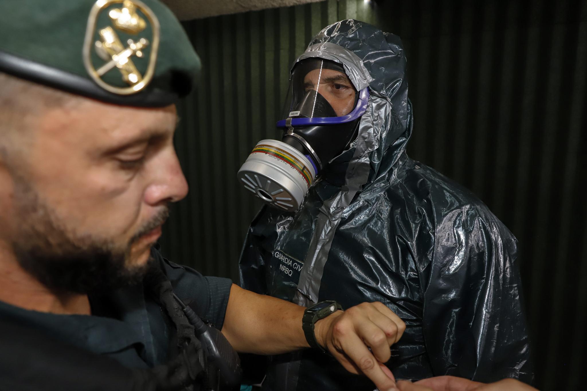 Fotogalería: El equipo de defensa nuclear, en imágenes