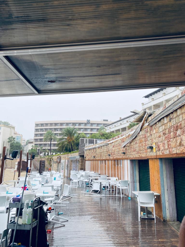 Fotogalería: Las imágenes de la tormenta que ha azotado a Mallorca