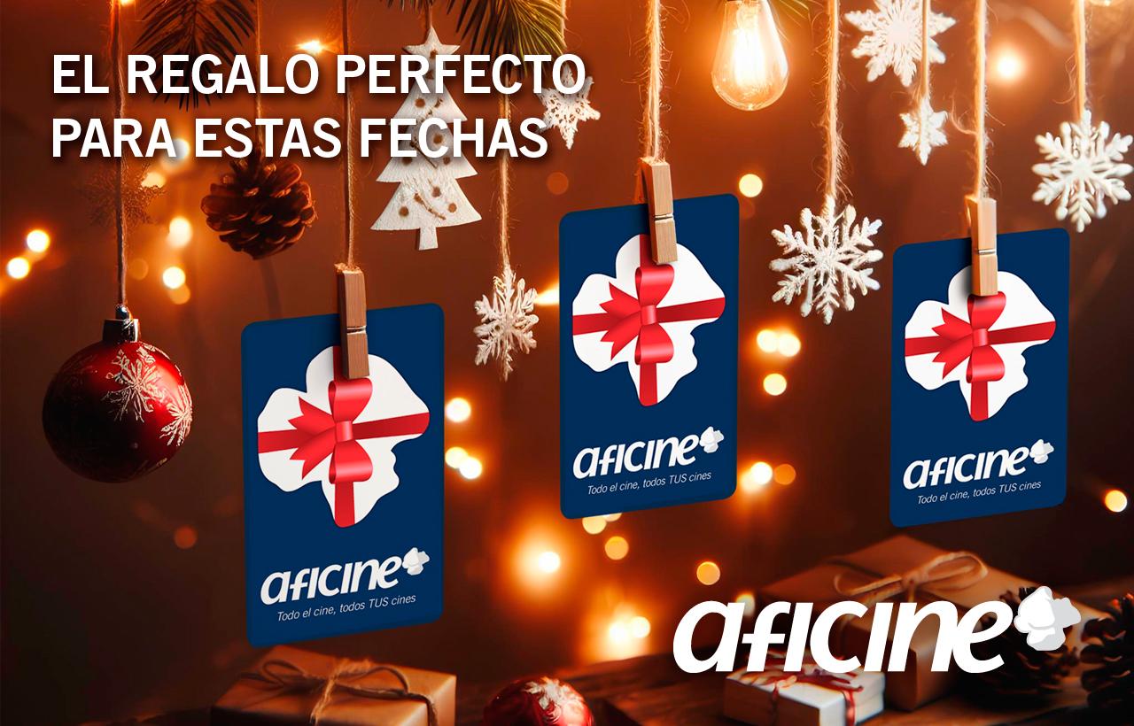Regala emociones cinematográficas con la tarjeta regalo AFICINE