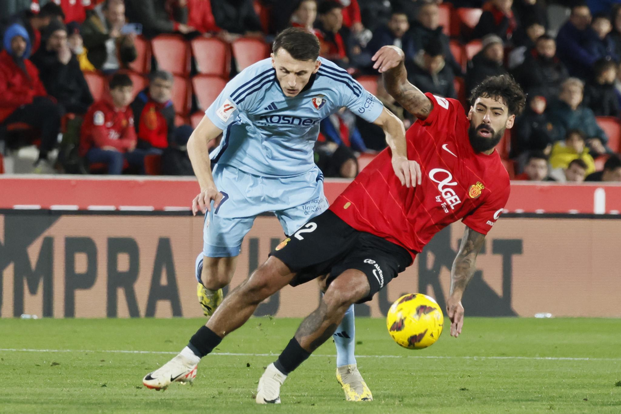 Samú Costa, el pulmón del Real Mallorca
