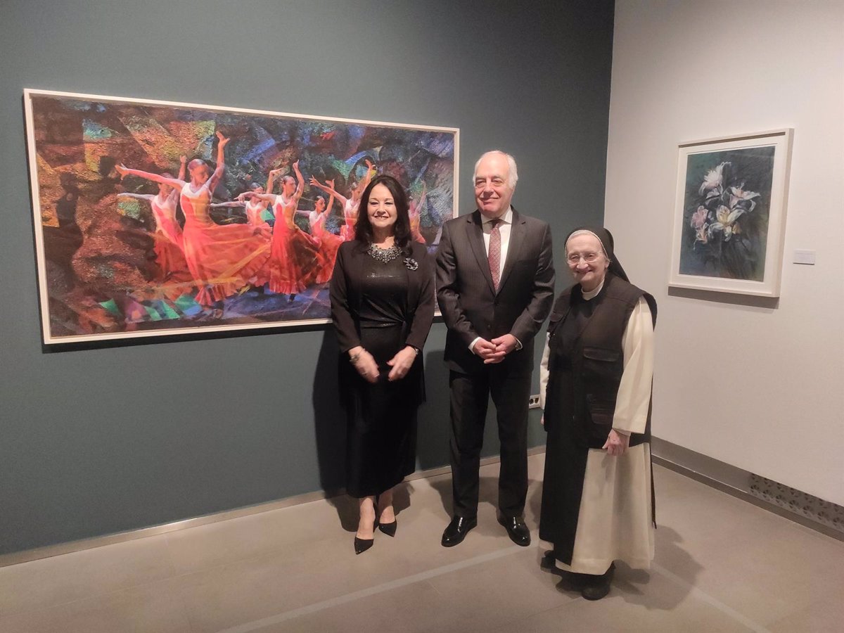 Isabel Guerra, 'la monja pintora', ilumina el Museo Goya con las obras ...