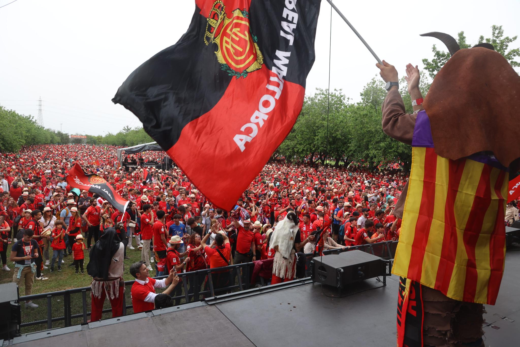 Fotogalería: La Fan Zone del Mallorca, en imágenes