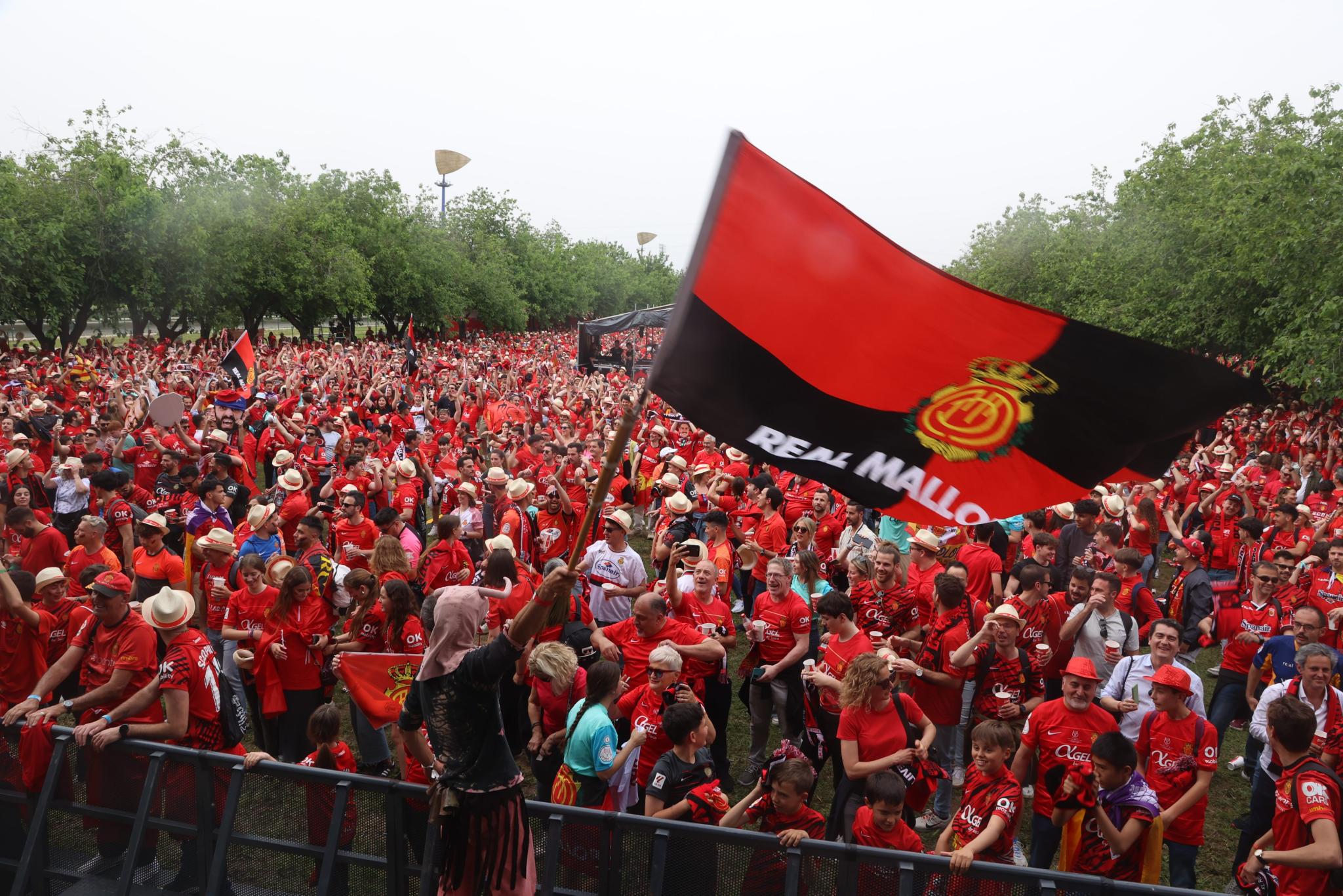 Fotogalería: La Fan Zone del Mallorca, en imágenes