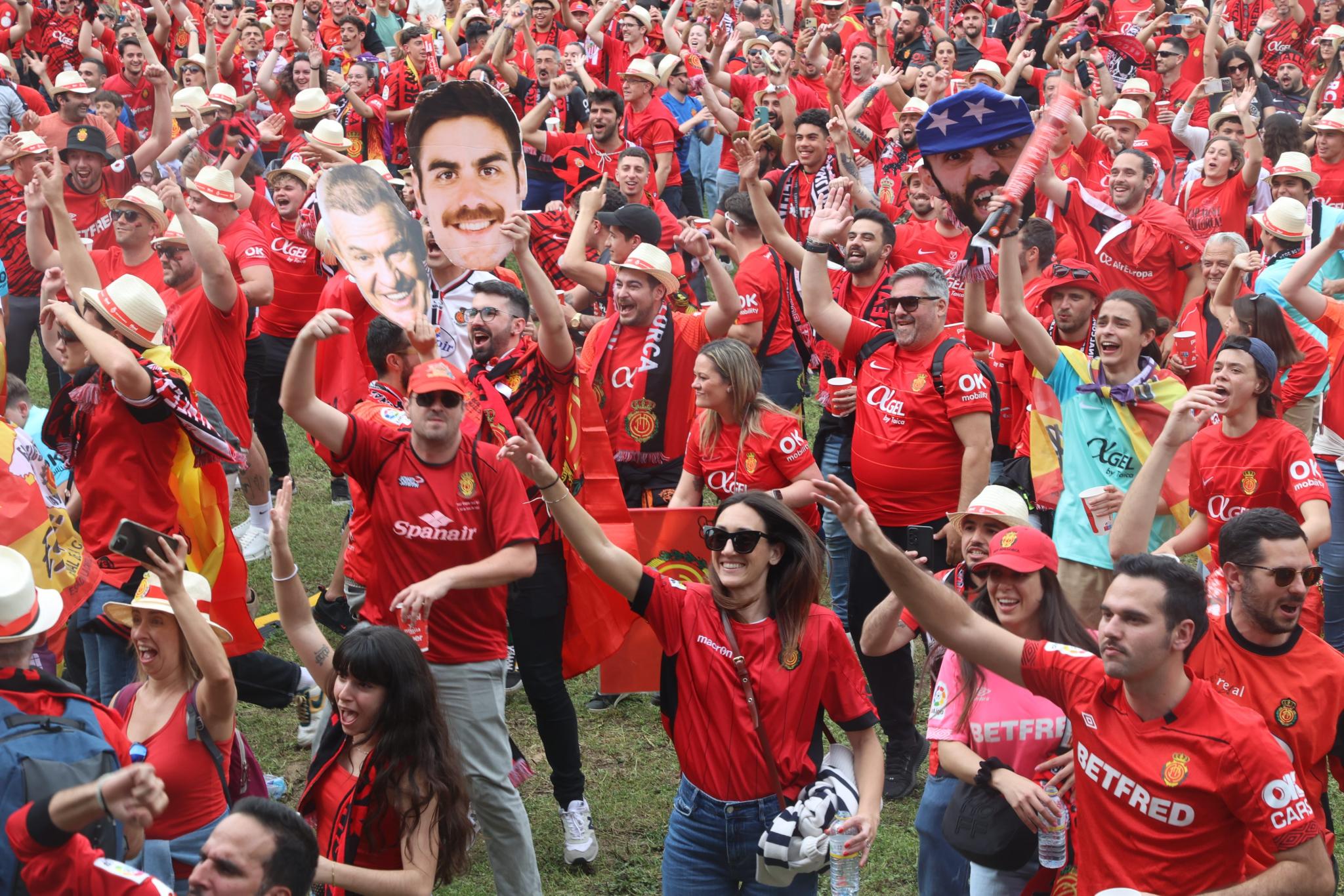 Fotogalería: La Fan Zone del Mallorca, en imágenes
