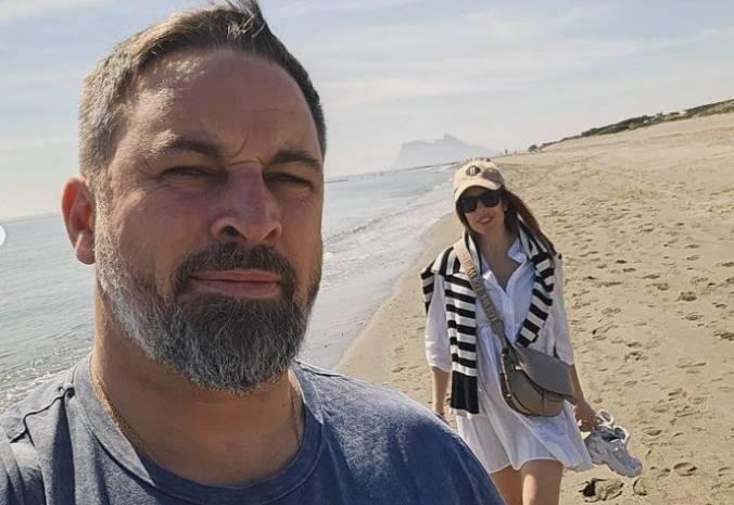 Santiago Abascal será padre de su quinto hijo, el tercero con Lidia Bedman