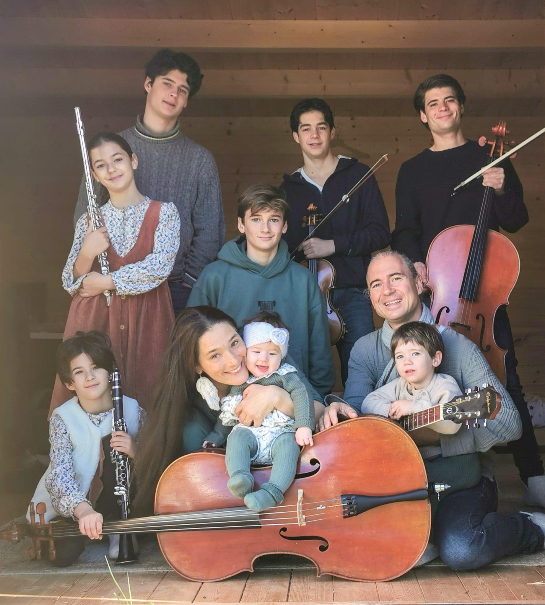 Fotogalería: La familia de músicos, en imágenes