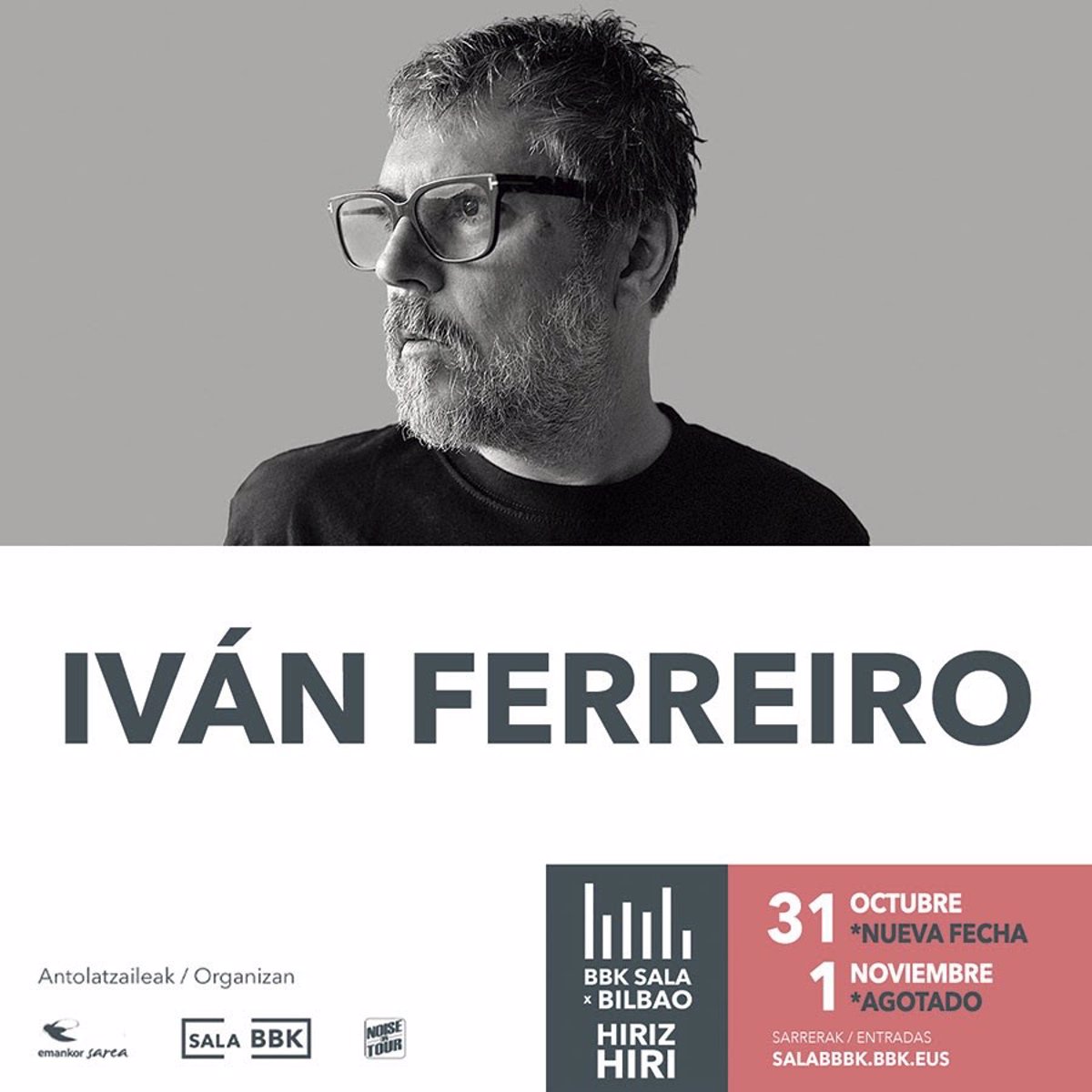 Iván Ferreiro dará el 31 de octubre un segundo concierto en Sala BBK tras agotar las entradas ...