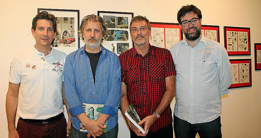 El dibujante Bartolomé Seguí presenta su catálogo en el Casal Solleric