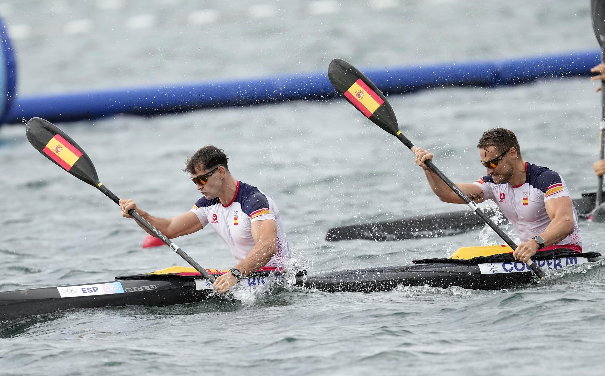 París 2024 | Marcus Cooper Walz, final K2 500 metros