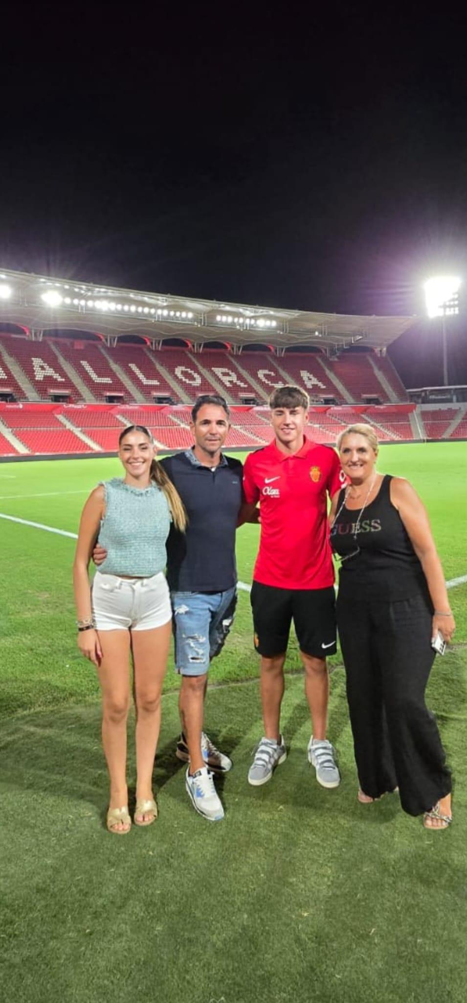 Marc Domenech, el niño que rompe récords en el Real Mallorca