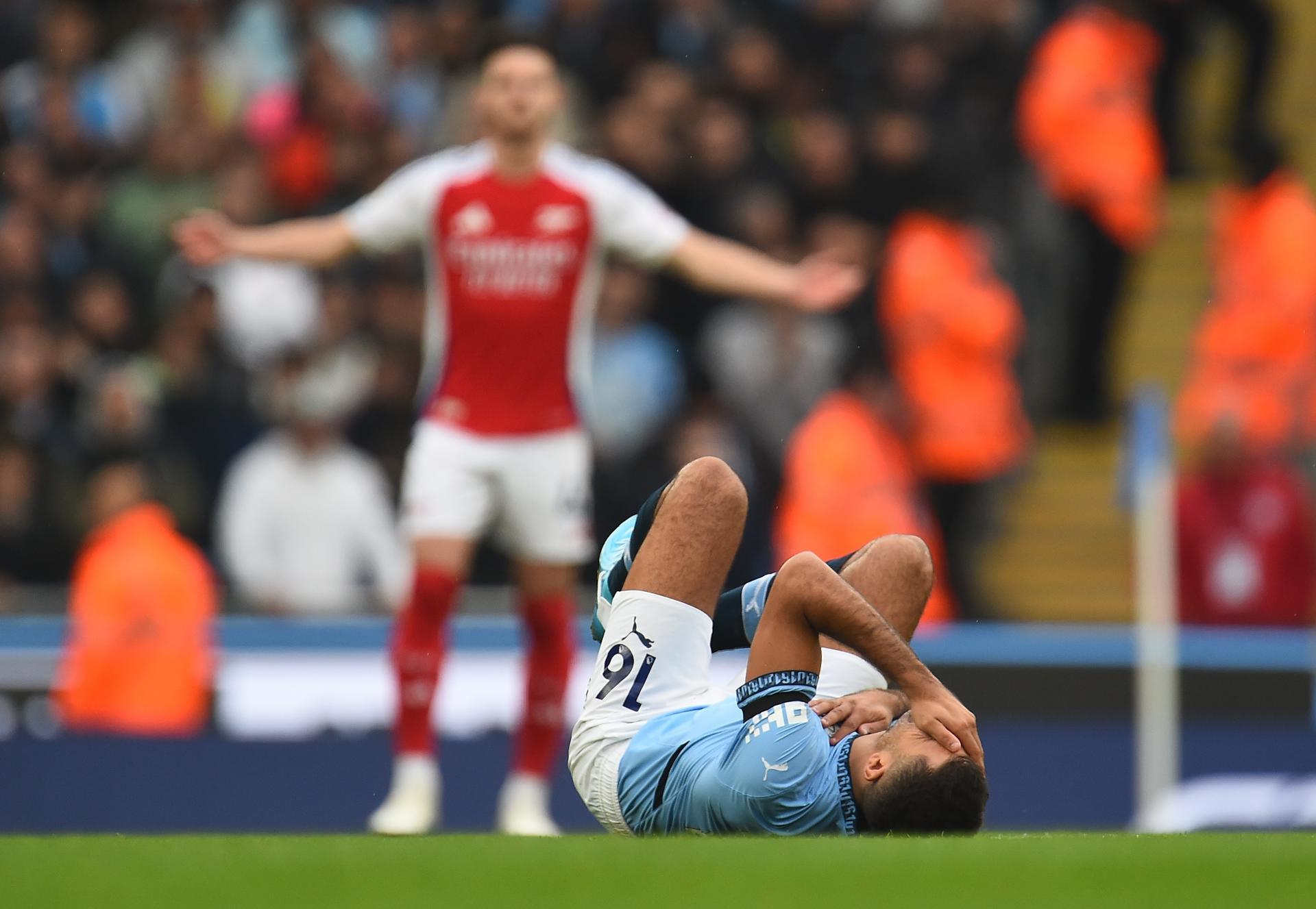 Manchester City | Grave lesión de rodilla de Rodri: rotura del ...