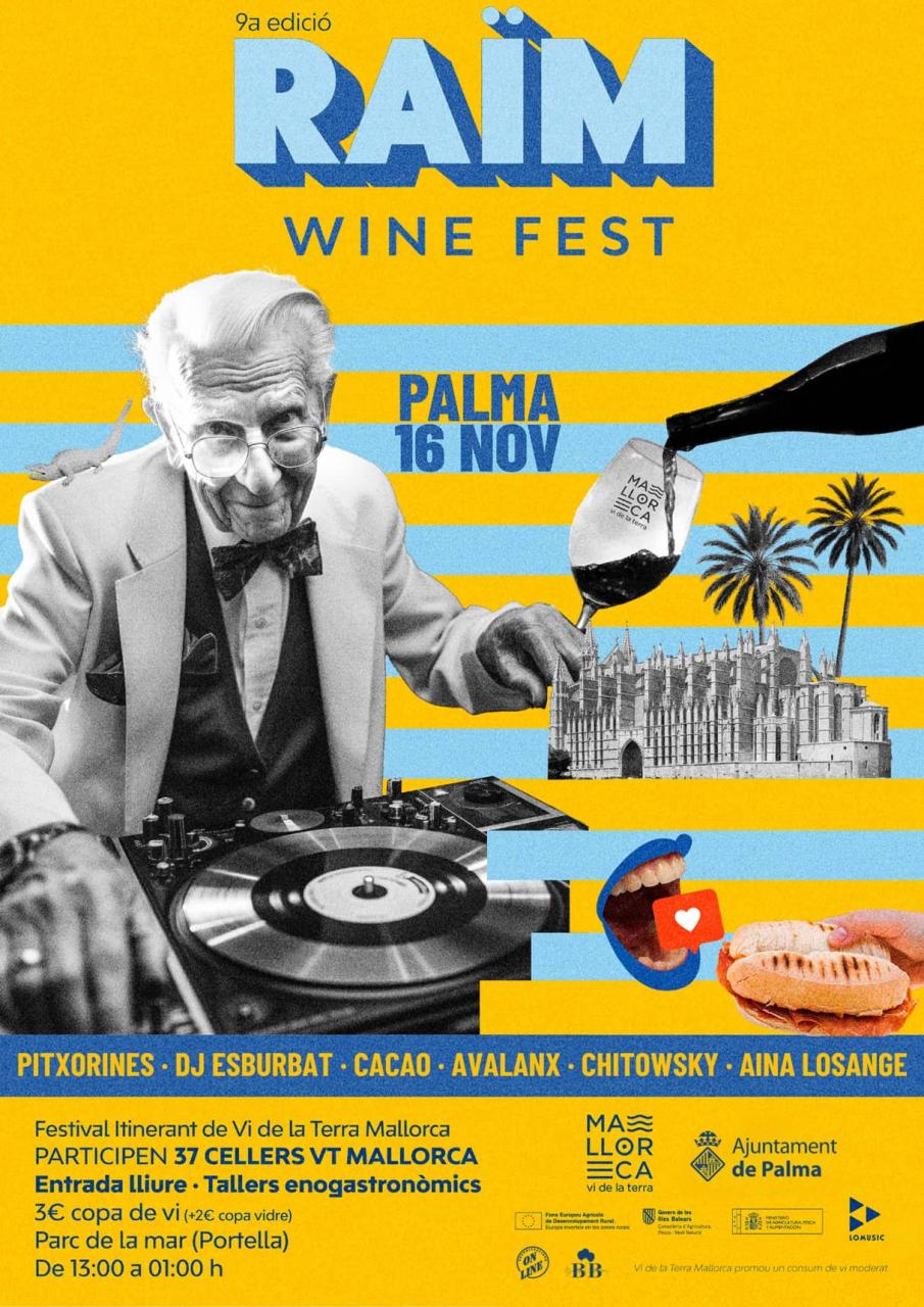 Raïm Wine Fest en el Parc de la Mar