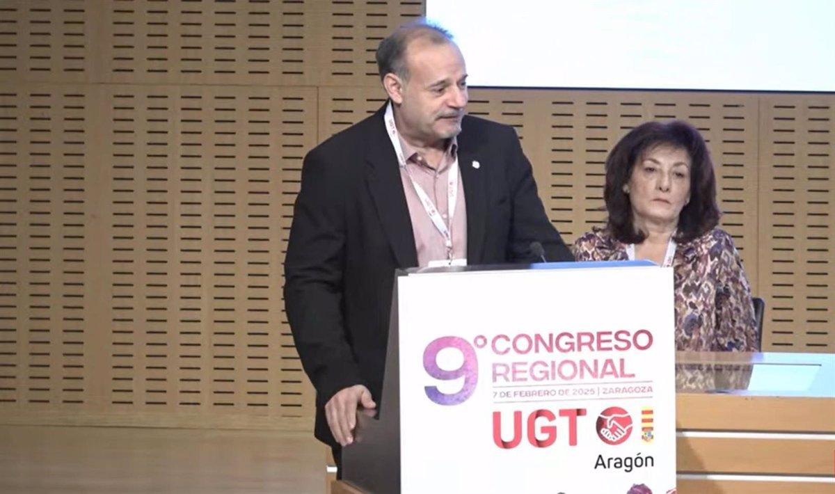 El líder de UGT Aragón anima a Pedro Sánchez a que agote la legislatura ...