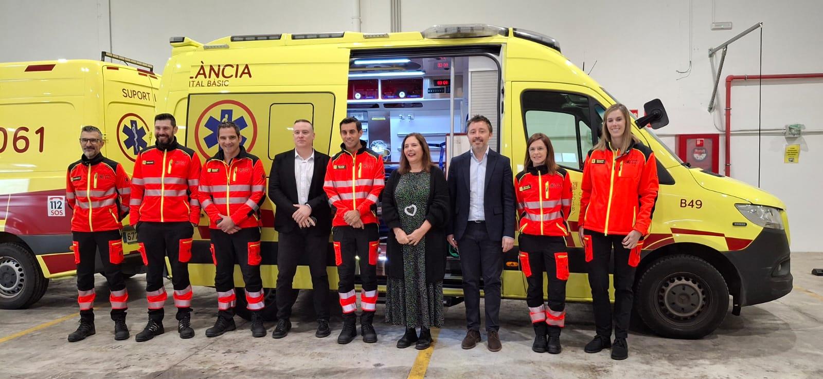 Sanidad en Baleares: El SAMU 061 atendió cerca de 200.000 urgencias en 2024