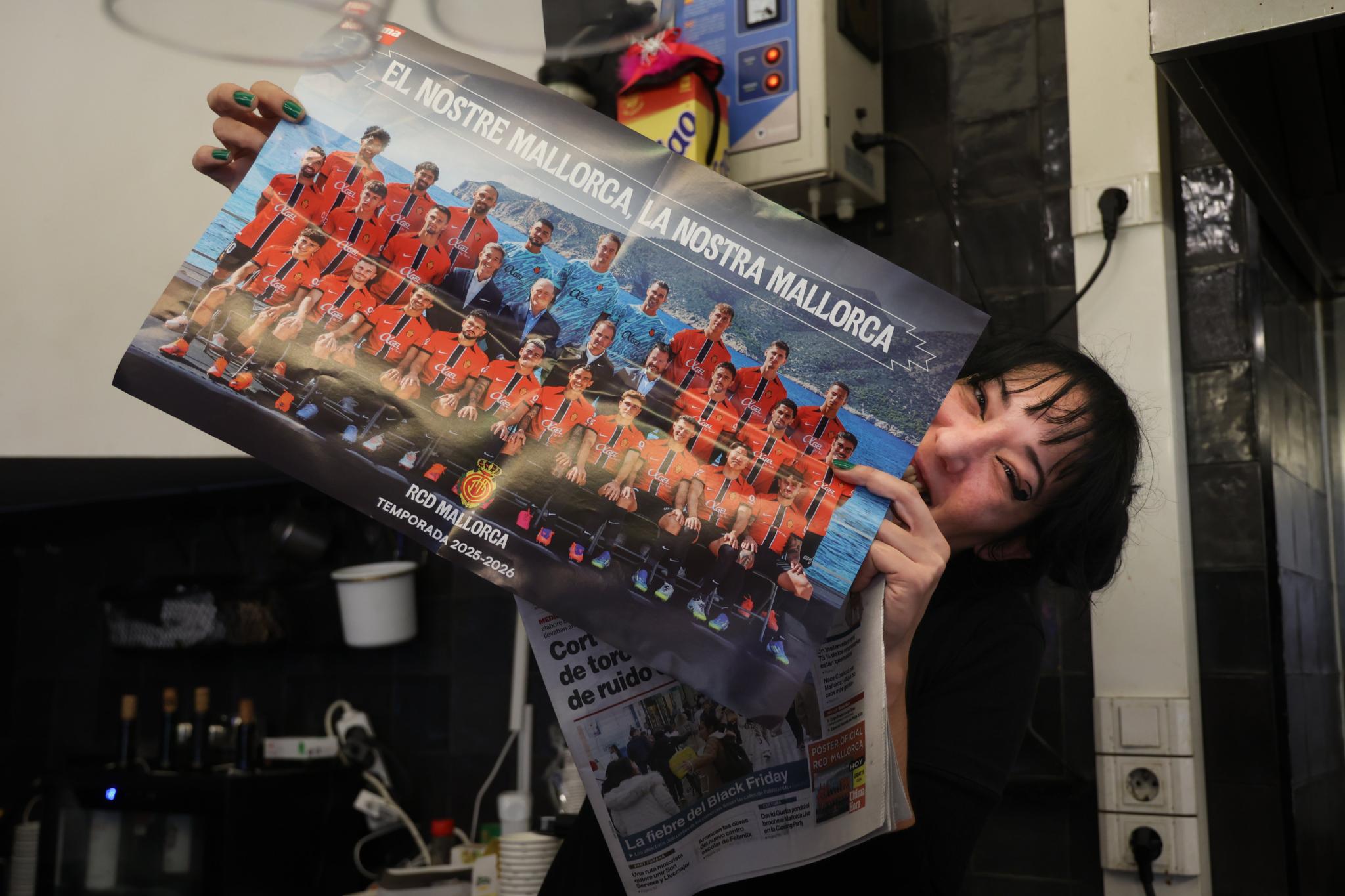 Real Mallorca: Un póster de Primera