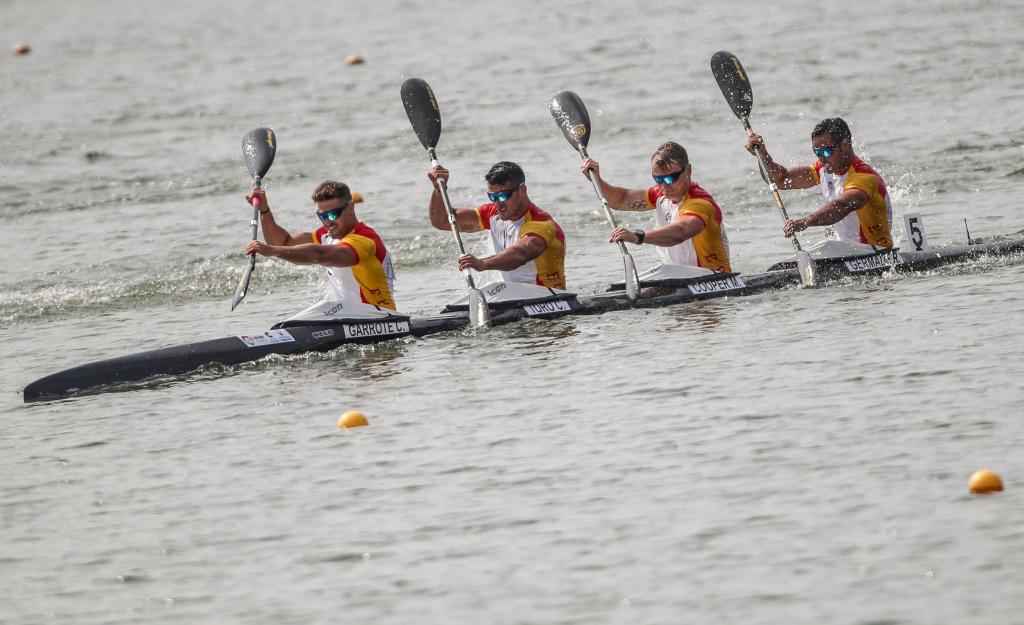 El mallorquín Marcus Cooper Walz logra la plata en K4 500