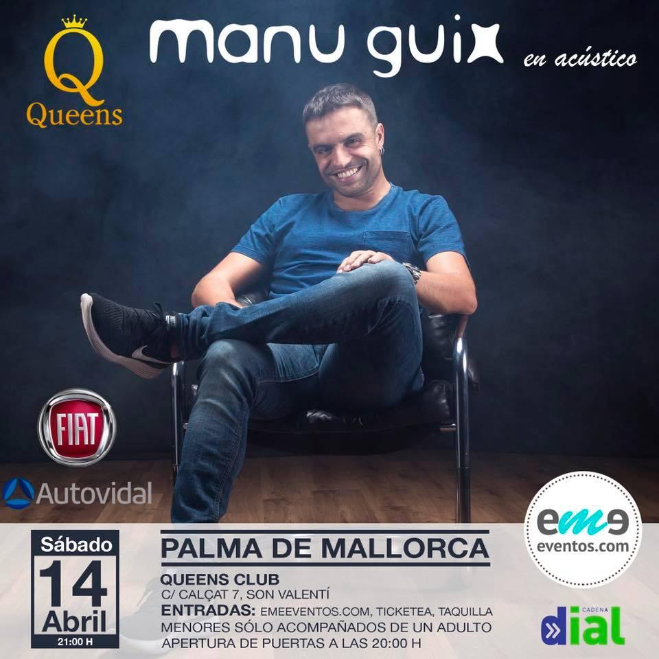 Manu Guix, profesor de Operación Triunfo, recala en Palma » Conciertos