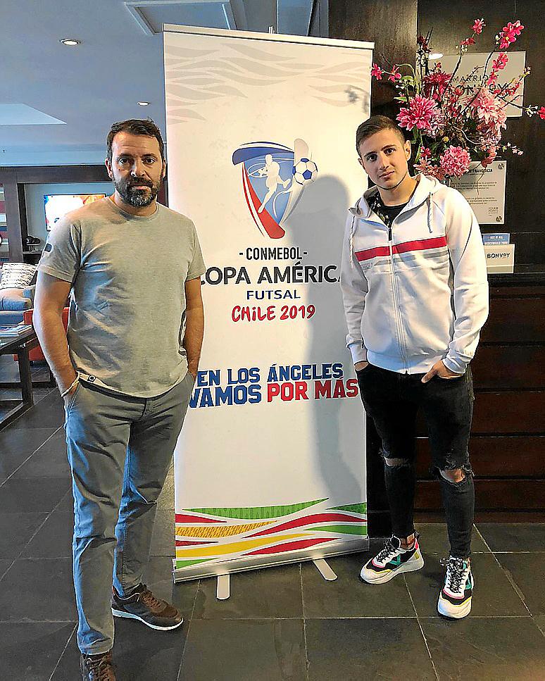 Tras la suspensión de la Copa América José Tirado regresa de Chile