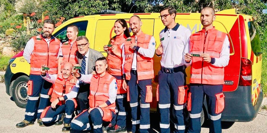 Cáncer: Técnicos del SAMU y la AECC recaudan fondos