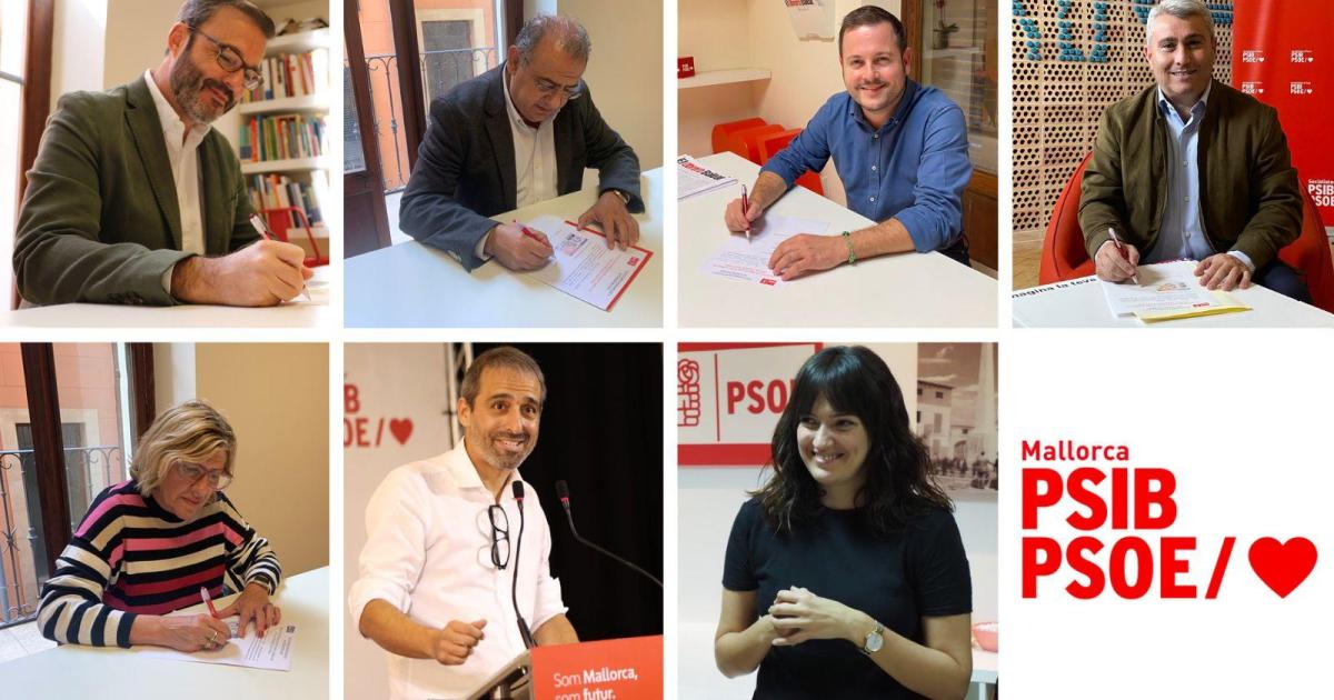 El PSOE confirma sus candidatos en siete municipios de Mallorca