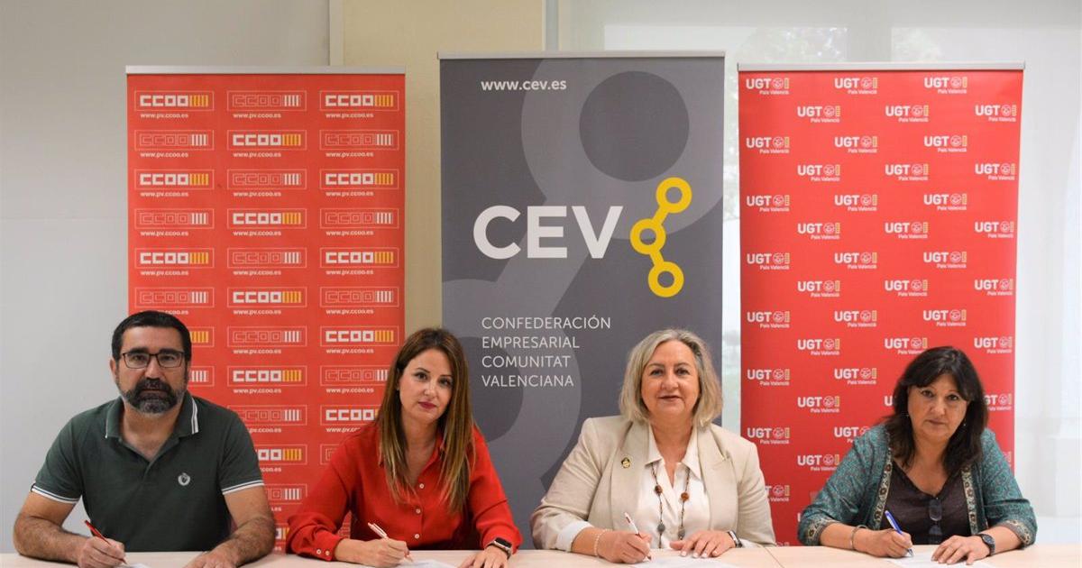 Generalitat Patronal Y Sindicatos Firman Un Acuerdo Para Poner En