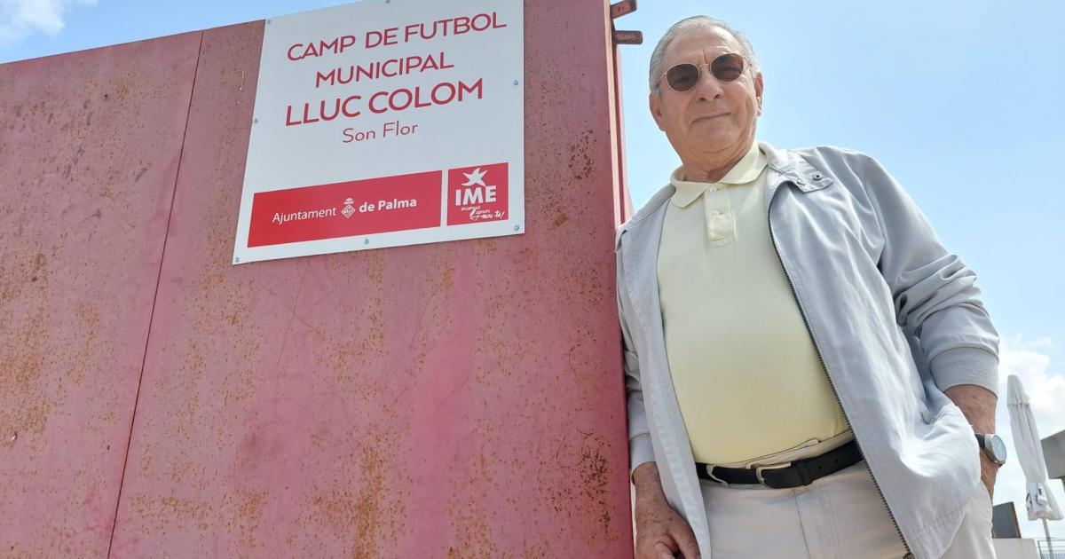 Santa Catalina Atlético rebautiza con el nombre de Lluc Colom al campo ...