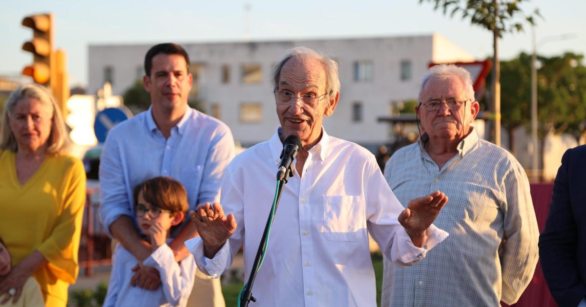plaza en mallorca/El actor Simón Andreu ya tiene una plaza a su nombre ...