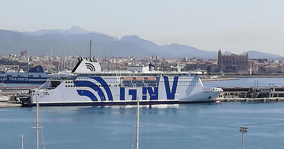 Barcos en Palma: GNV reinicia la línea Palma-Barcelona con un ferry de ...