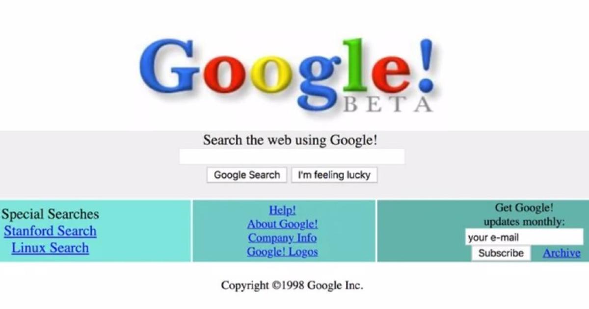 Google celebra 25 años de historia con la búsqueda de información como ...