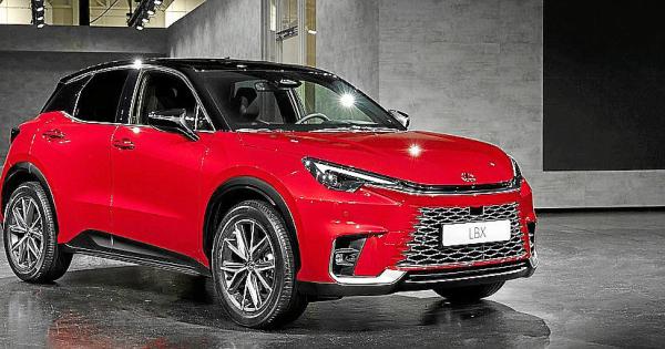Lexus presenta el SUV más pequeño y potente hasta la fecha: el nuevo LBX