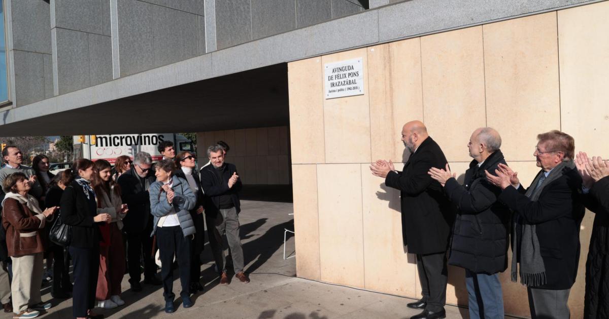 Palma | Félix Pons, ejemplo de concordia, reúne a todas las fuerzas ...