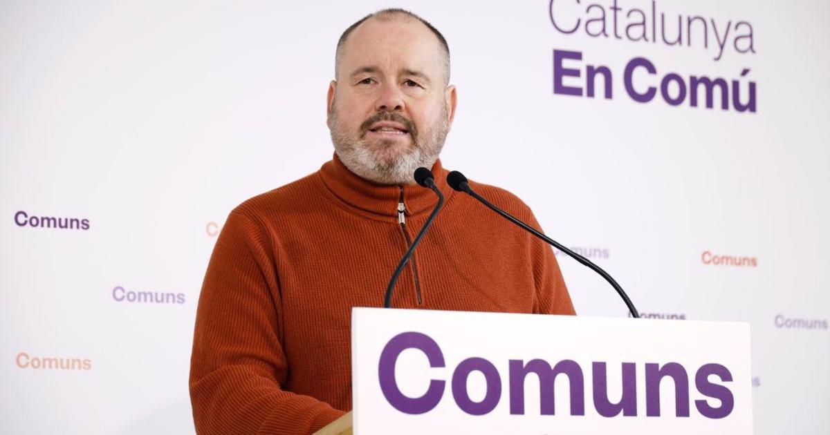Mena (comuns) defiende la ley de amnistía Mena (comuns) defiende la ley de amnistía