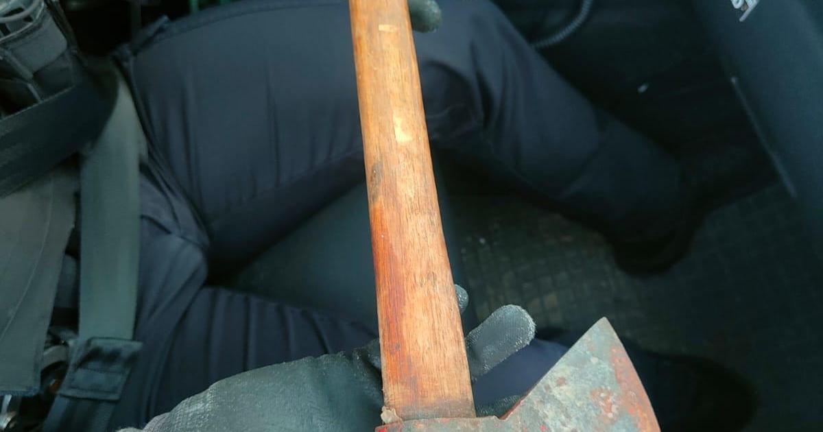 Violencia de género | Detenido por amenazar de muerte a su pareja con un hacha en Palma