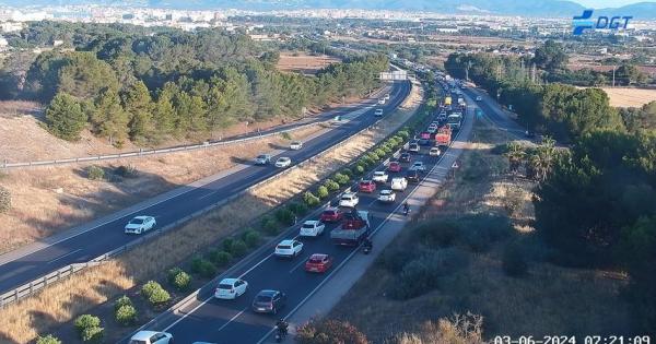 Estado del tráfico en las carreteras de Mallorca hoy, 3 de junio