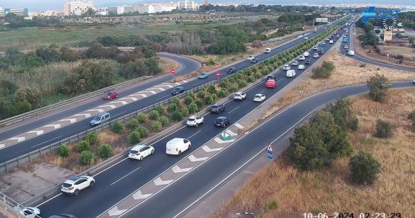 Estado del tráfico en las carreteras de Mallorca hoy, 10dejunio