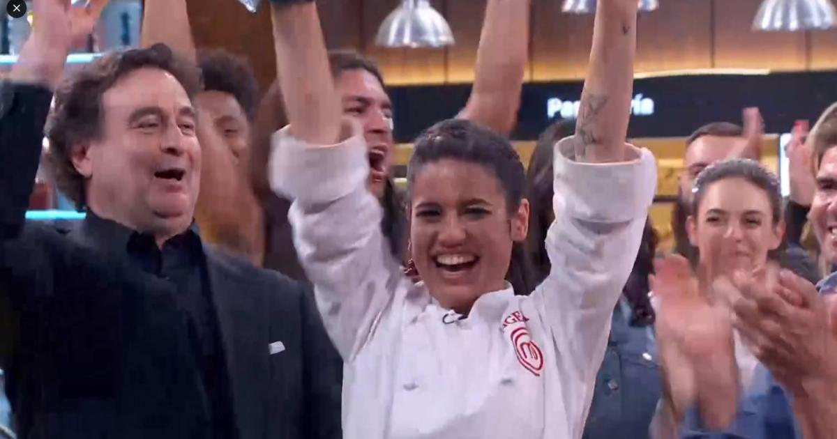 Final de MasterChef | Ángela se alza como ganadora