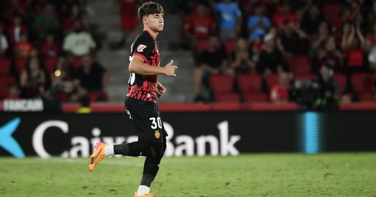 Marc Domenech, el niño que rompe récords en el Real Mallorca