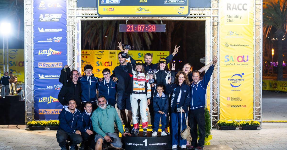 Motor | La mallorquina Nuria Pons, campeona de España de rallyes