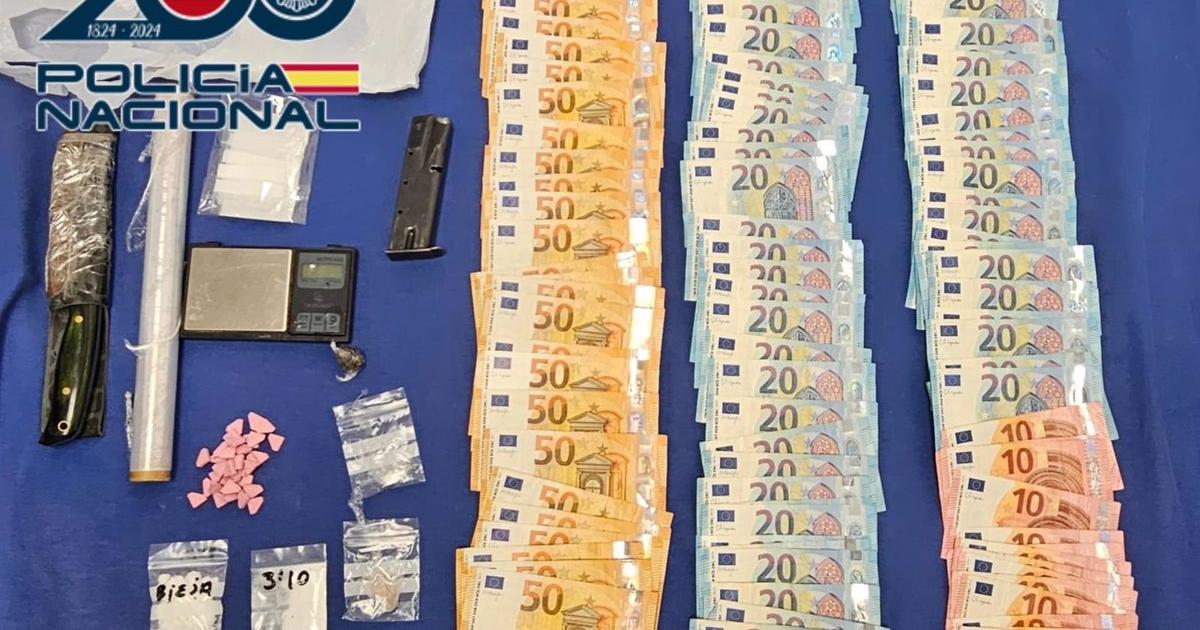 Desmantelado un importante punto de venta de droga en un piso del barrio de San José